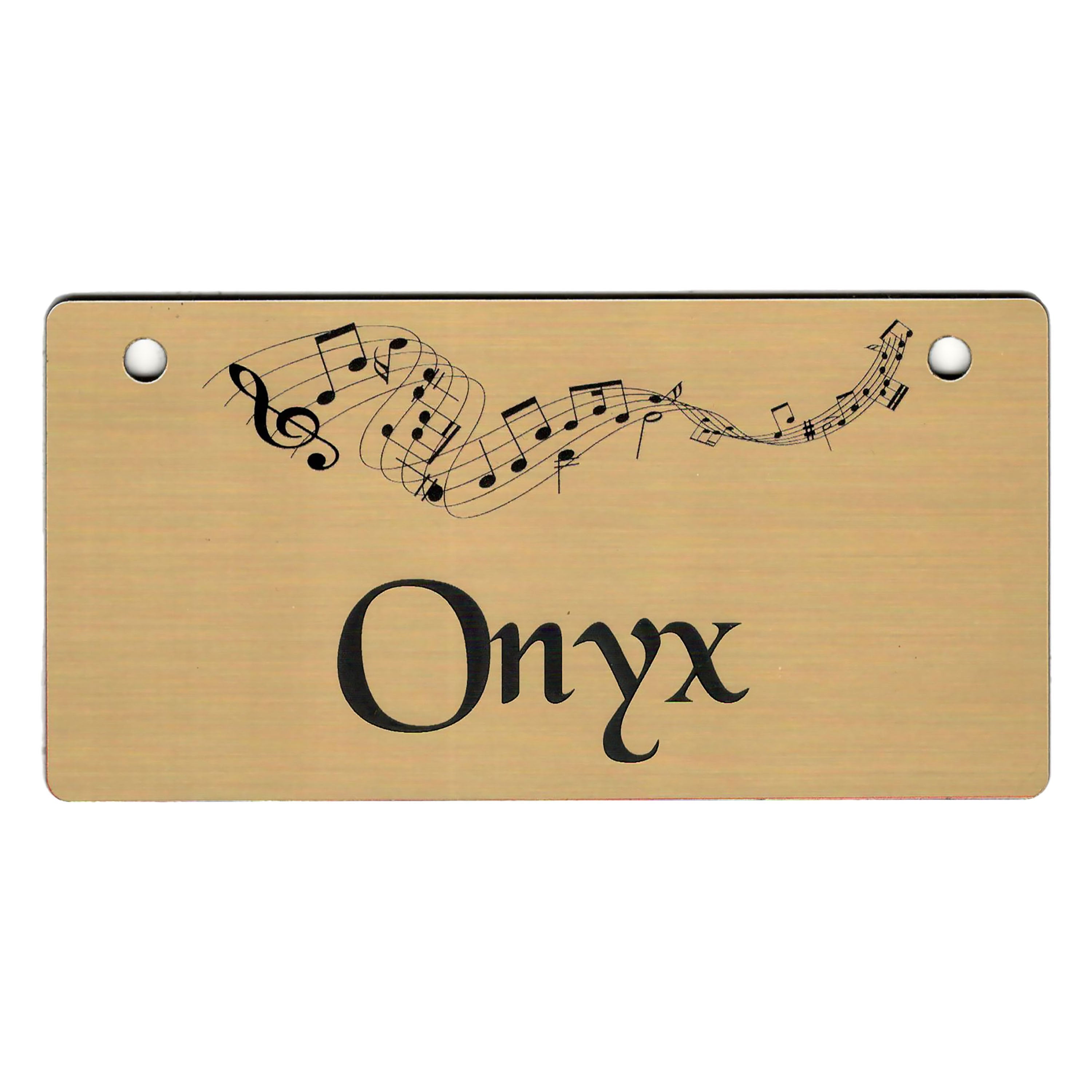 Music Theme Crate Tags – Gulf Coast Laser Graphics